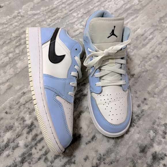 Nike | Shoes | Nike Air Jordan Low Ice Blue | Poshmark